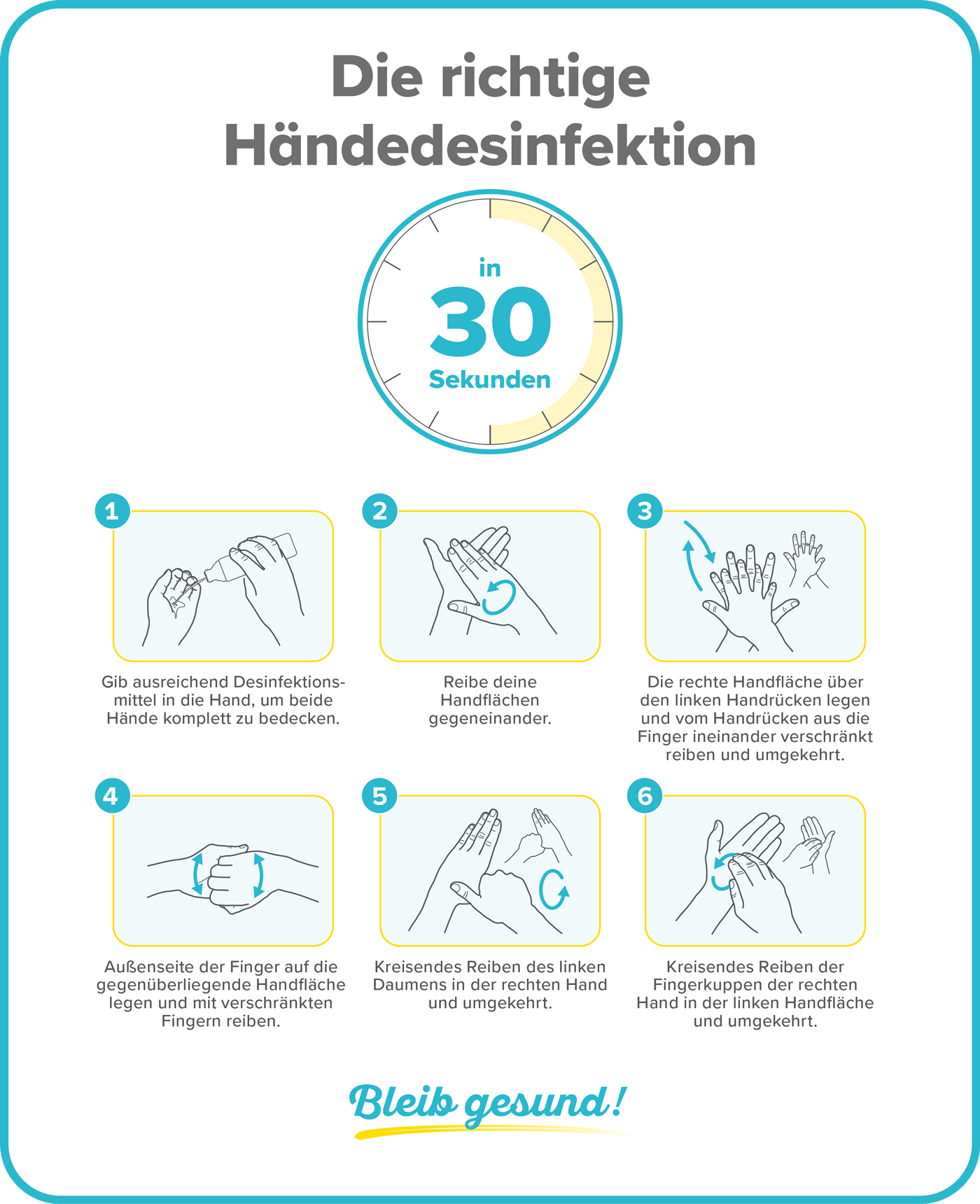Desinfektion von Händen und Haut – das solltest du wissen | pjuractive